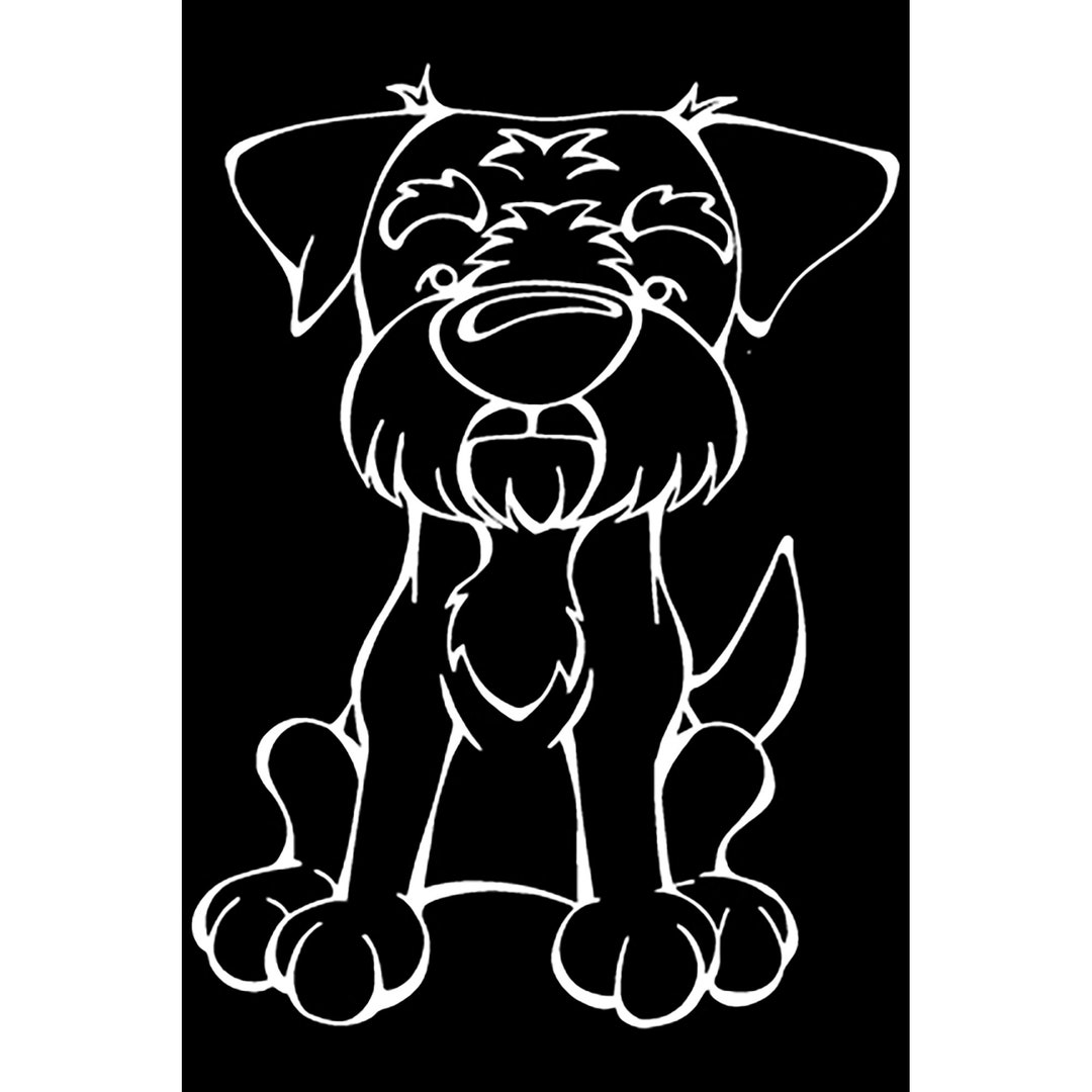 Border Terrier Decal Dog Window Sticker - Etsy