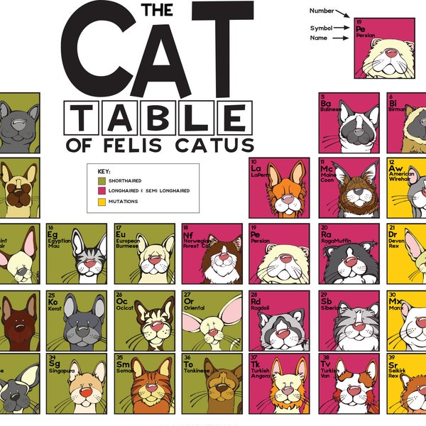 Periodic Table - Etsy