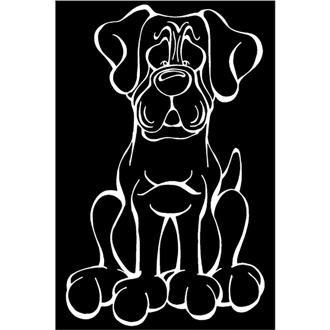 Mastiff Decal Dog - Etsy