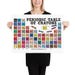 Periodic Table of Crayons Poster - Etsy