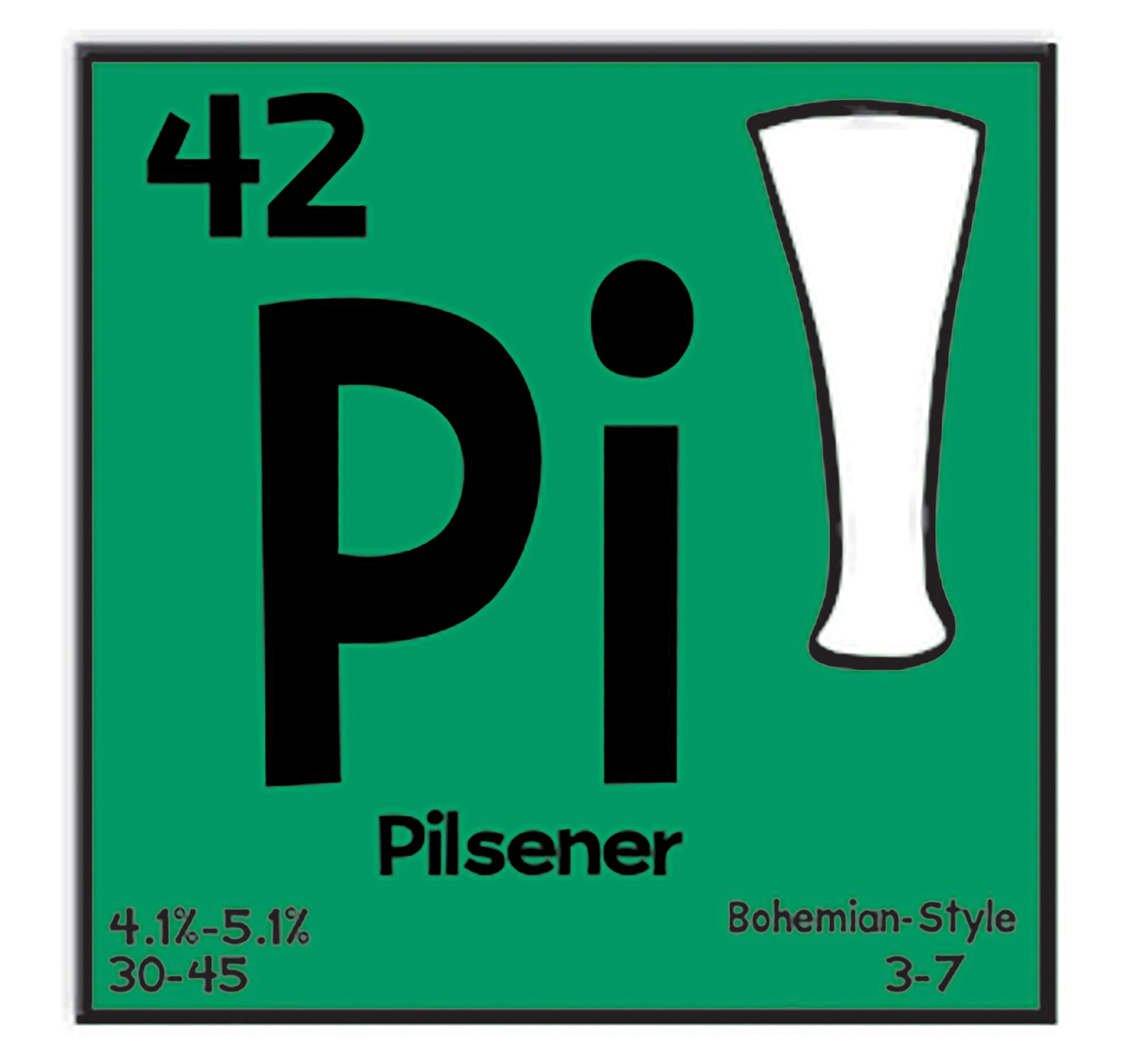 Periodic Table of Beer Poster - Etsy