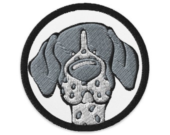 German Shorthaired Pointer Brown Black Dog Fabric Gsp Fabric, Gsp Dog ...