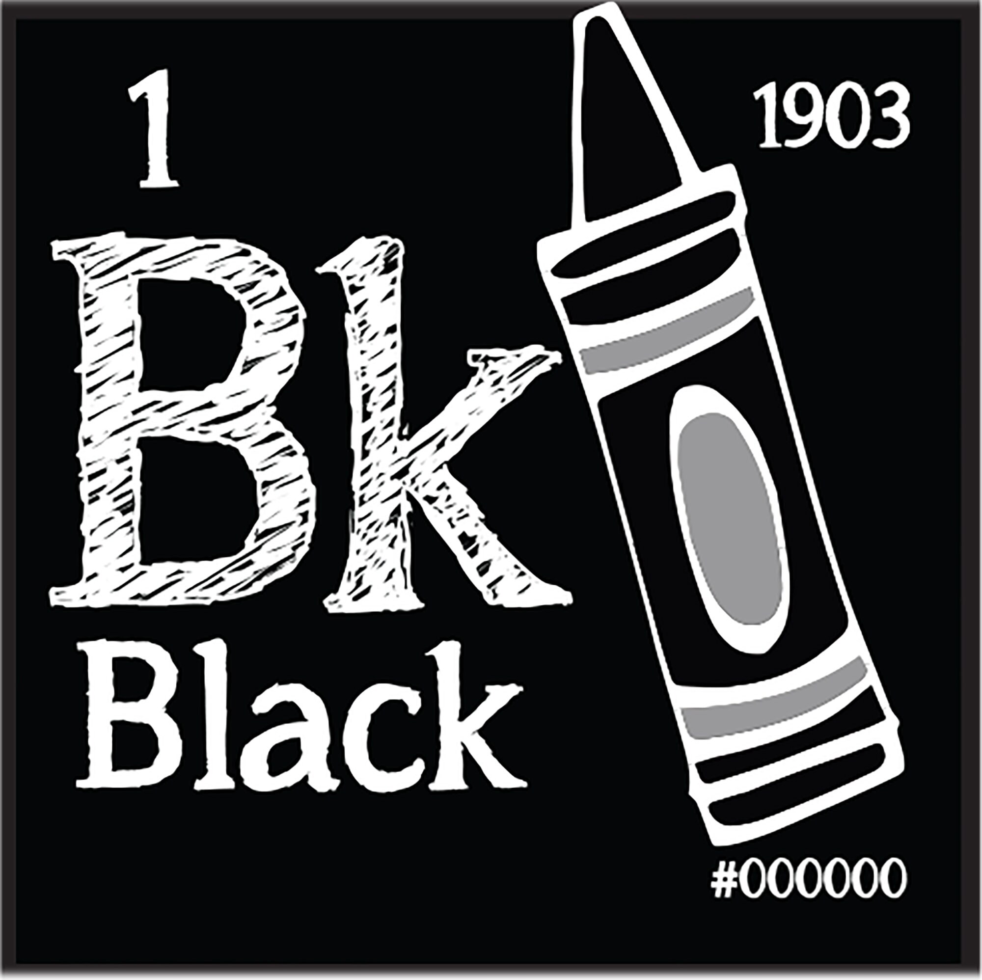 Periodic Table of Crayons Poster - Etsy