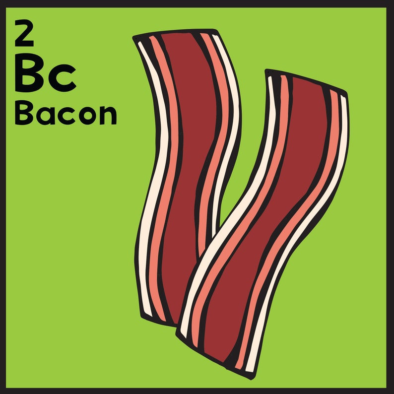 Periodic Table of Food Groups Poster - Etsy