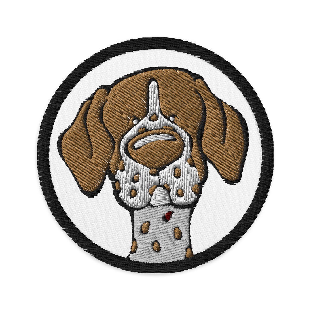 German Shorthaired Pointer Embroidered Patches - Etsy
