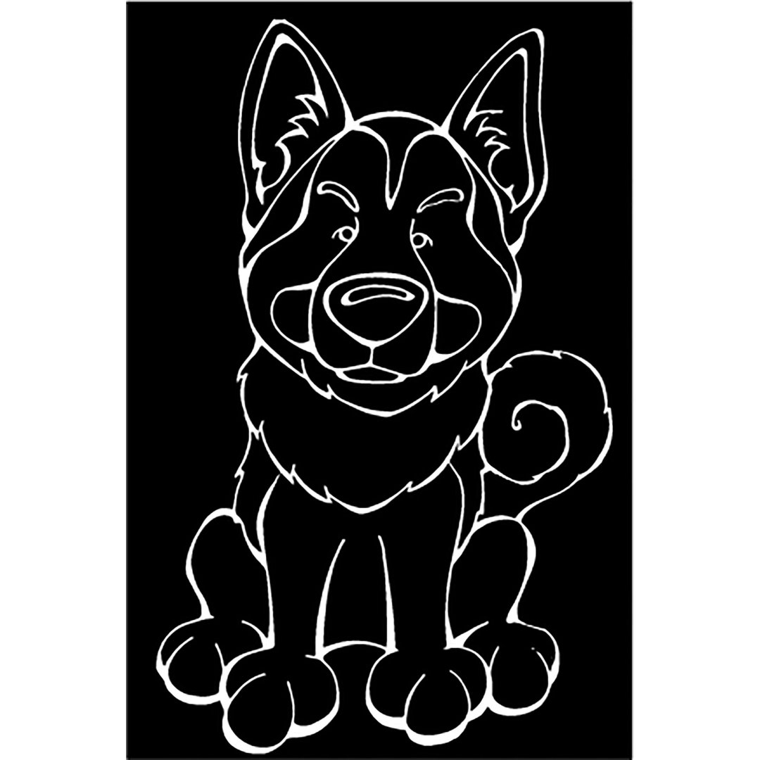 Norwegian Elkhound Decal Dog - Etsy