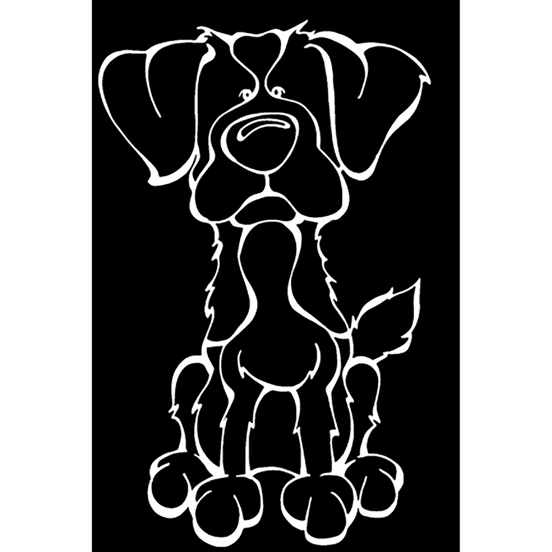 Brittany Decal Dog Window Sticker - Etsy