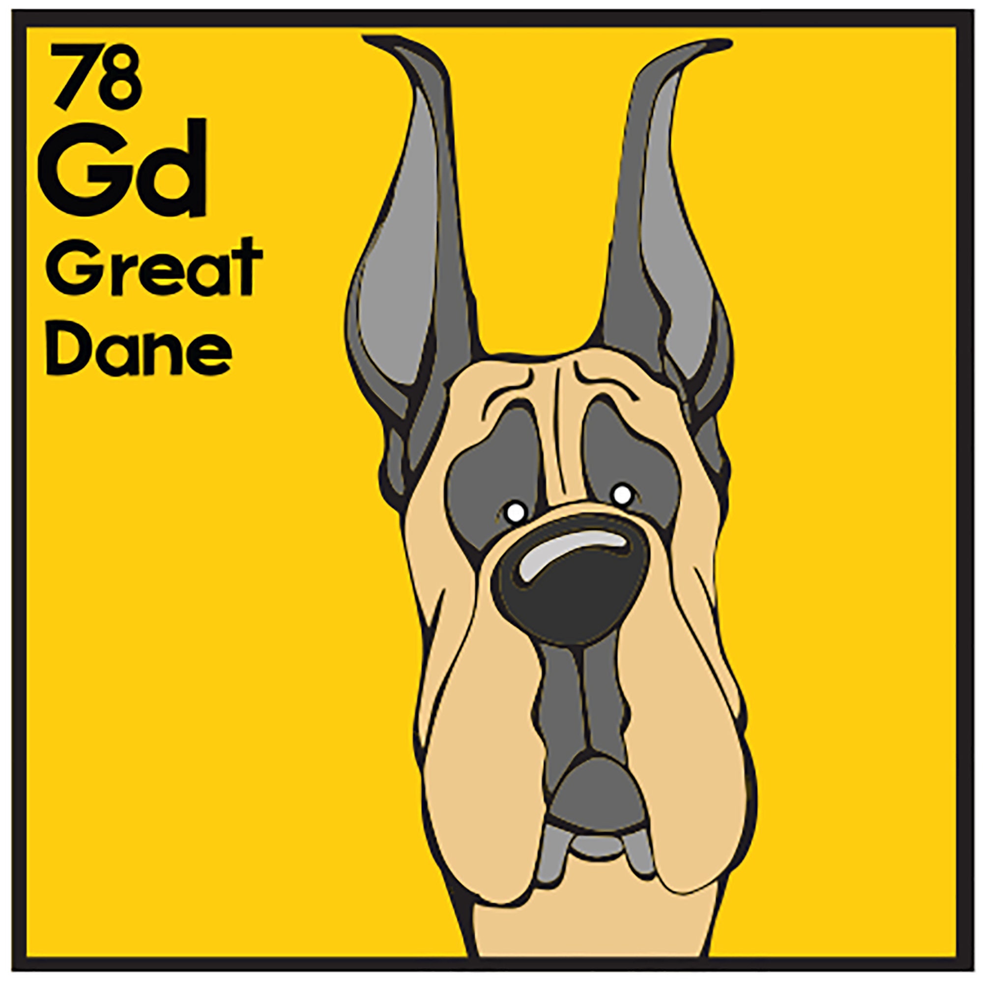 Periodic Table of Dogs Poster - Etsy UK