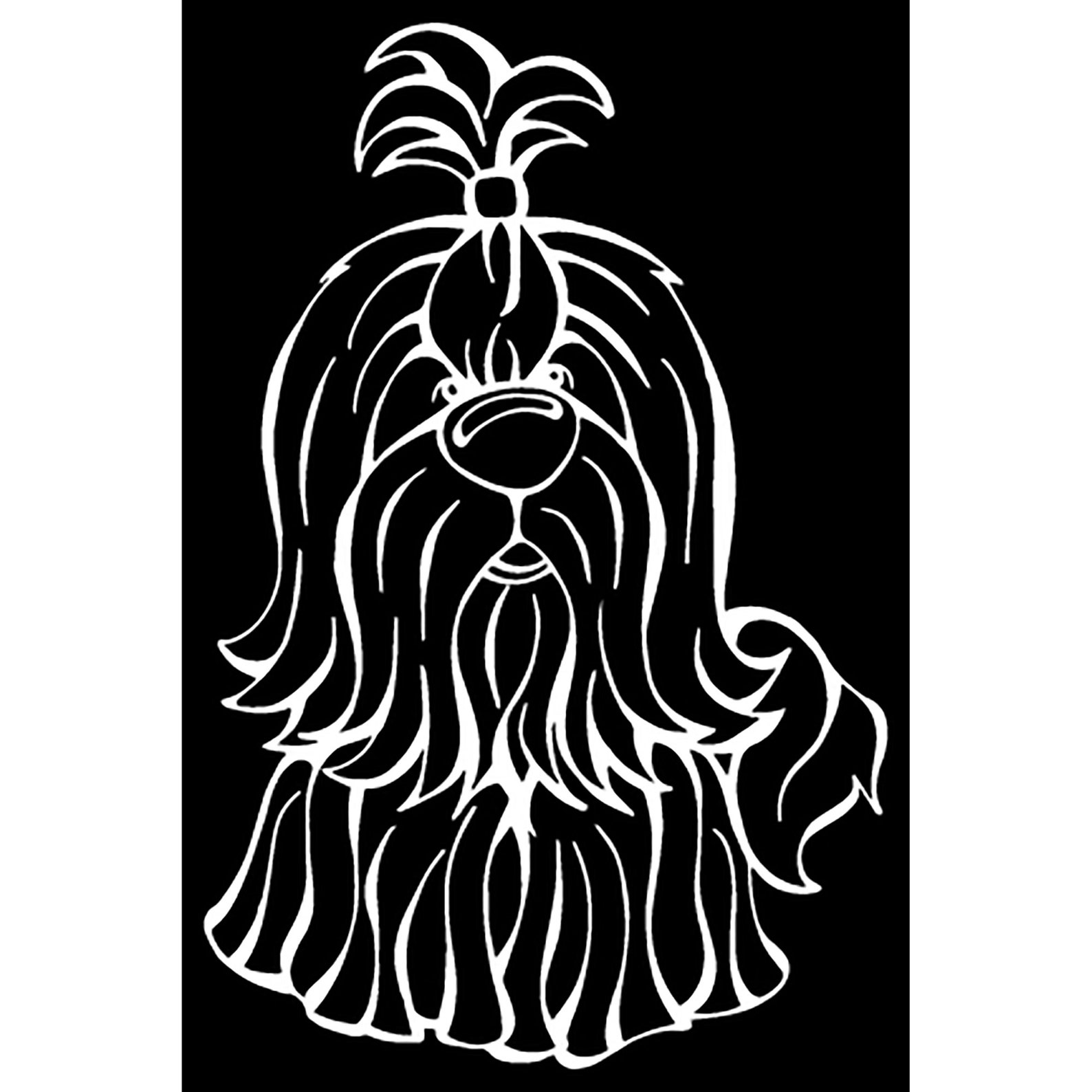 Shih-tzu Decal Dog - Etsy