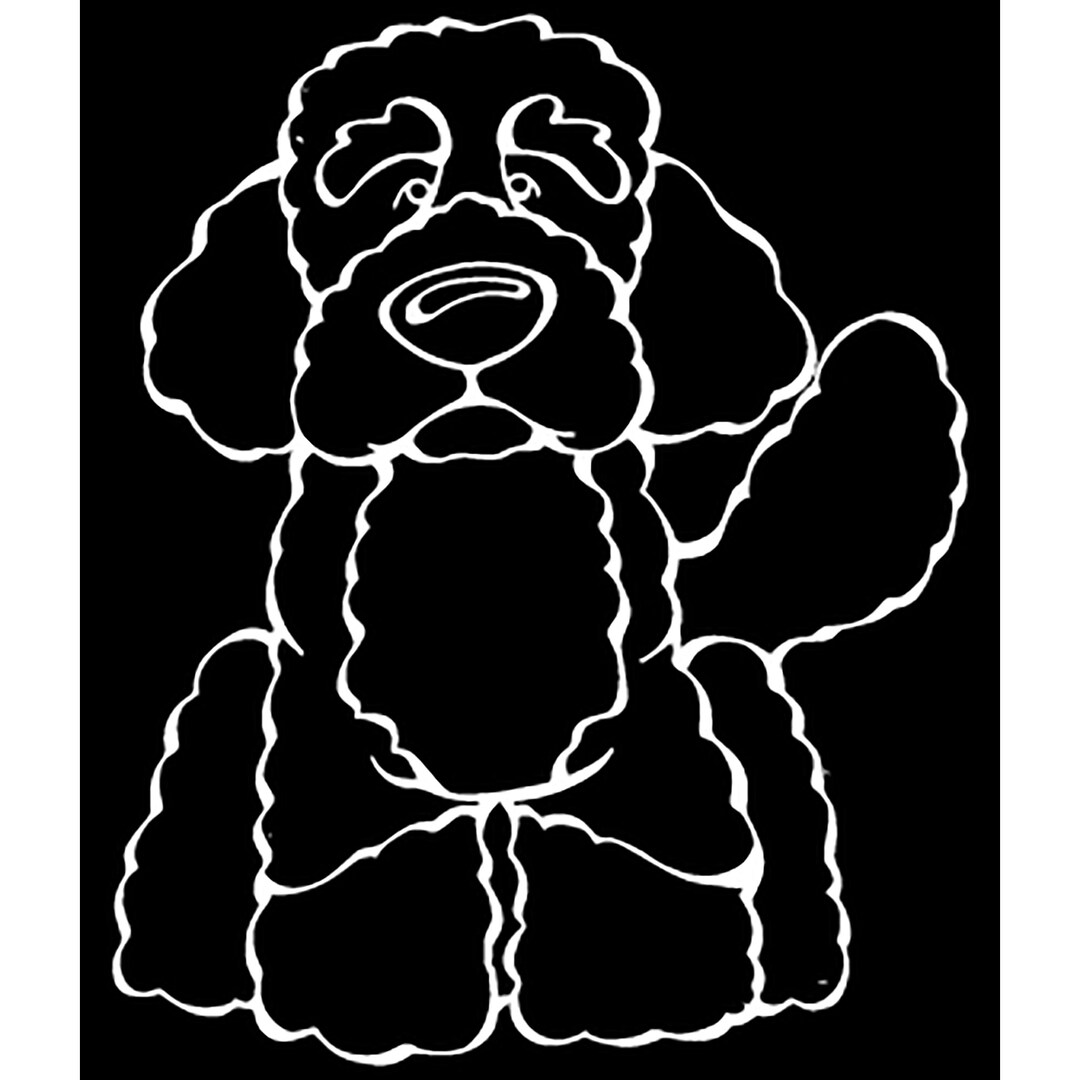 Portuguese Water Decal Dog Window Sticker - Etsy