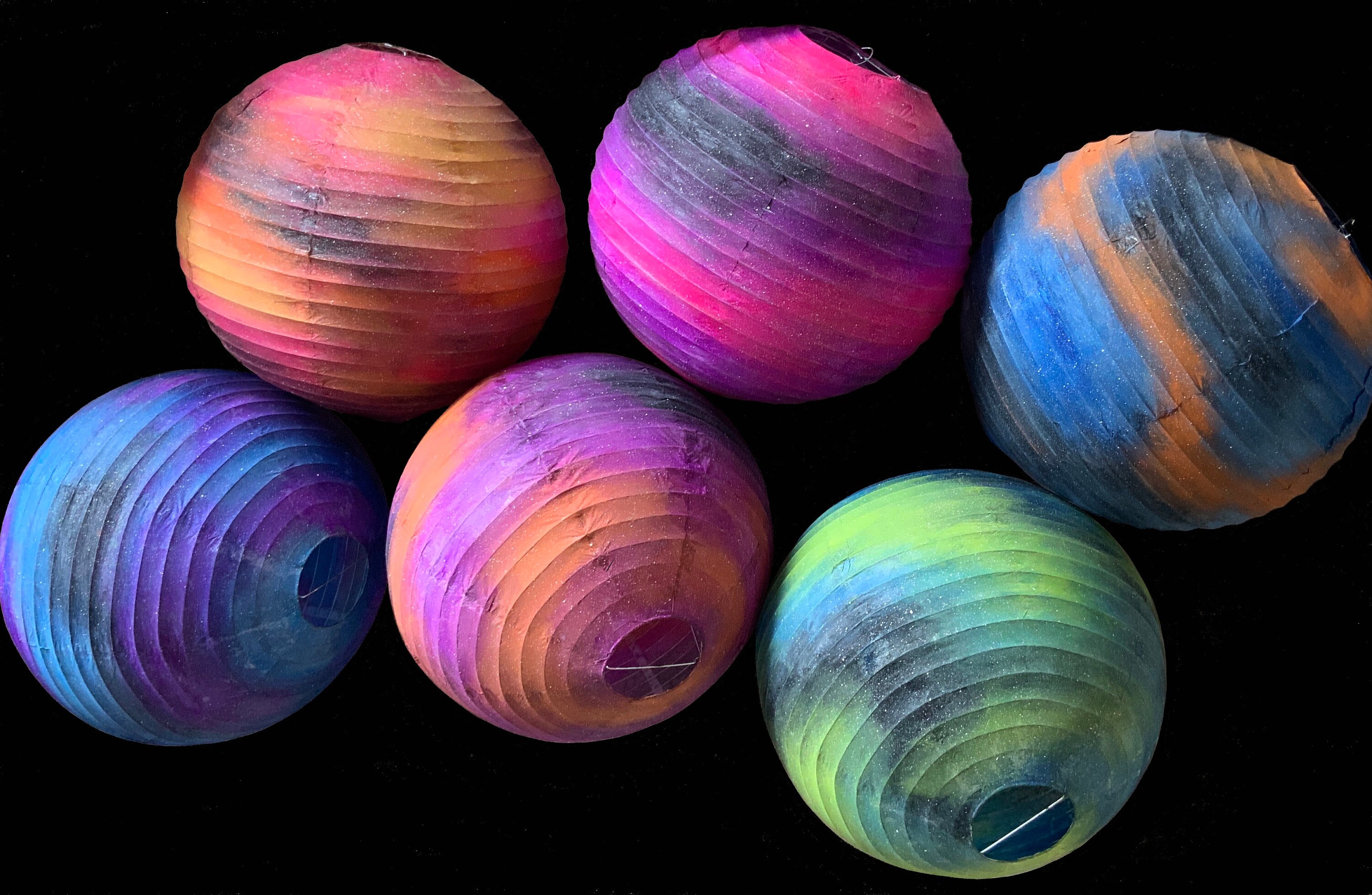 Galaxy Paper Lantern 16 - Etsy UK