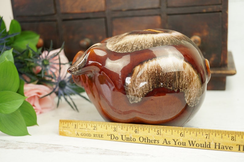 1950's Hull Pottery Corky Pig Coin Bank / Vintage Hull | Etsy