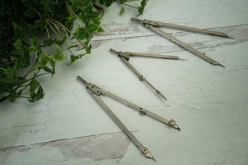 Drawing Engineering Drafting Architect Scribe Circle Compass - Etsy