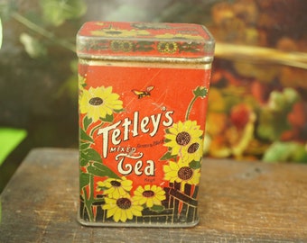 Tetley Tea Tin | Etsy