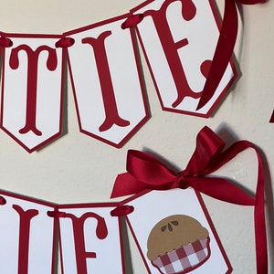 Cutie Pie Banner Cherry Pie Banner Apple Pie Banner Picnic - Etsy