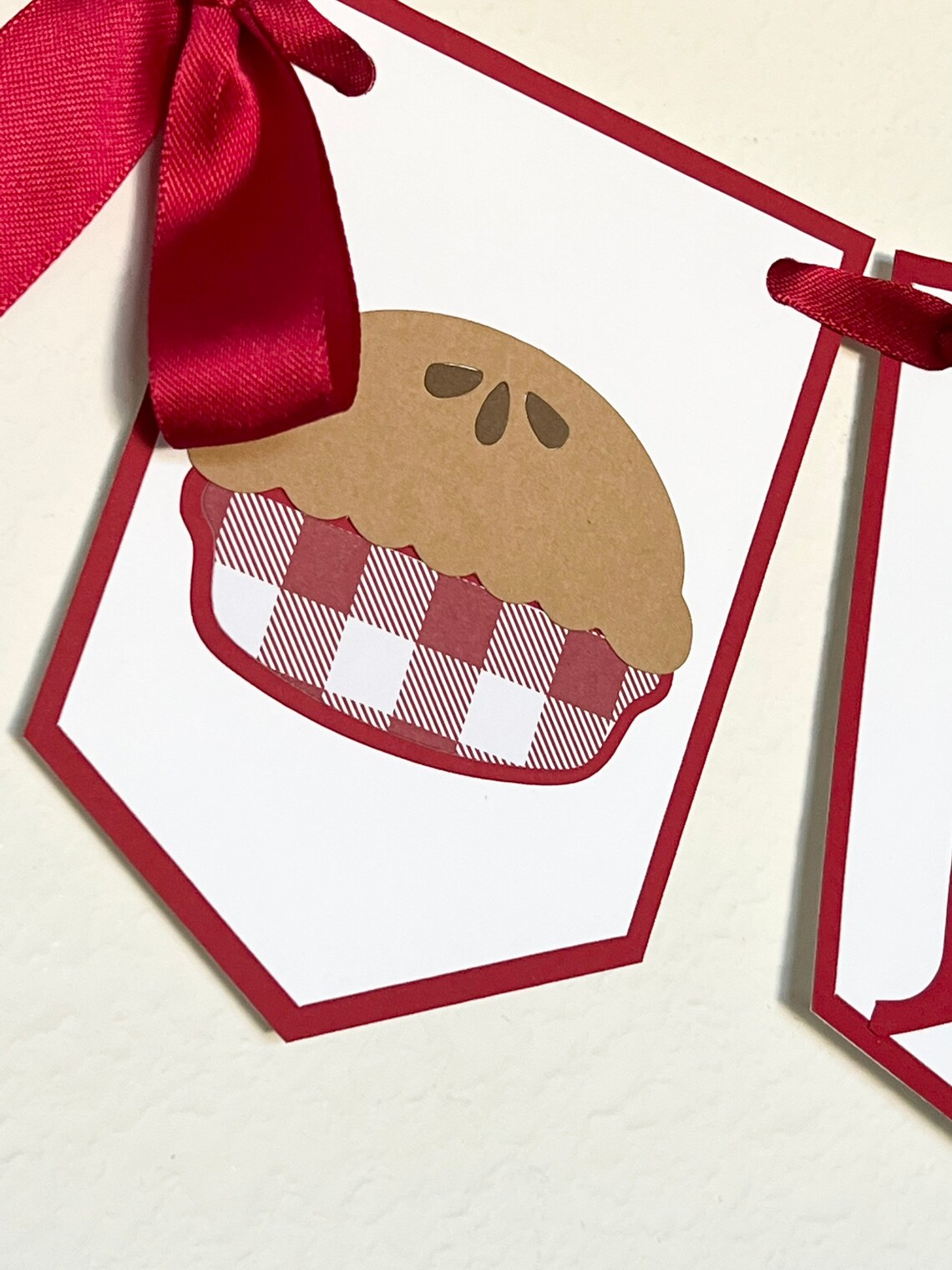 Cutie Pie Banner Cherry Pie Banner Apple Pie Banner Picnic - Etsy