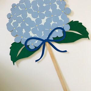 Hydrangea Cake Topper, Hygrangea Decor - Etsy