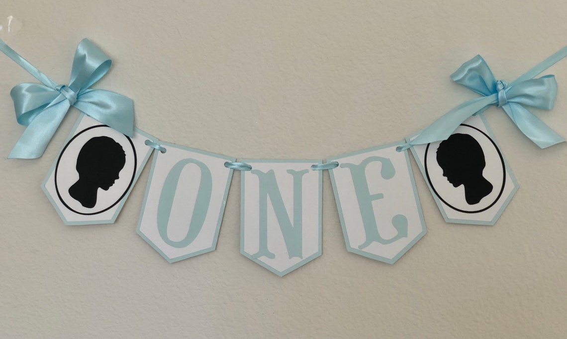 One Baby Boy Banner, Birthday Banner, Little Boy Banner, Boy Birthday ...
