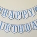 Happy Birthday Hydrangea Banner - Etsy