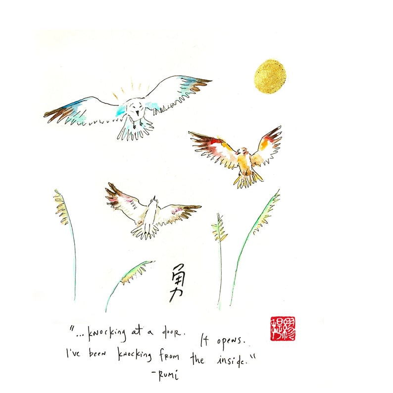 Knocking at a Door... rumi - Etsy