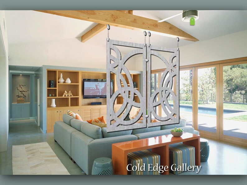 Hanging Artistic Room Dividers Hanging Art Partitions - Etsy