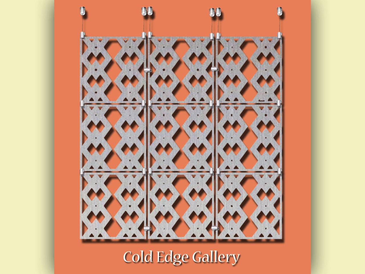 Hanging Art Artistic Wall Divider Sculpture Industrial Art | Etsy