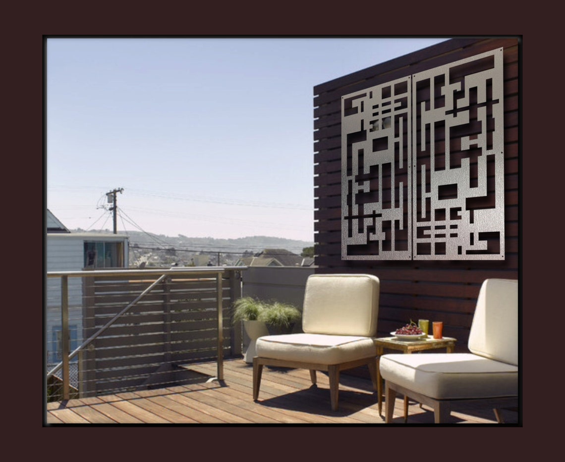 Office Art Corporate Art Metal Wall Art Home Decor Abstract | Etsy