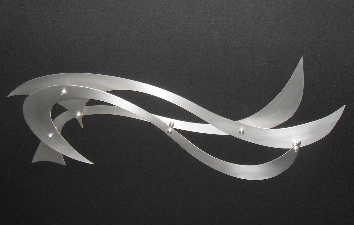 Metal Wall Art, Minimalist, Decor, Abstract, Contemporary, Modern ...