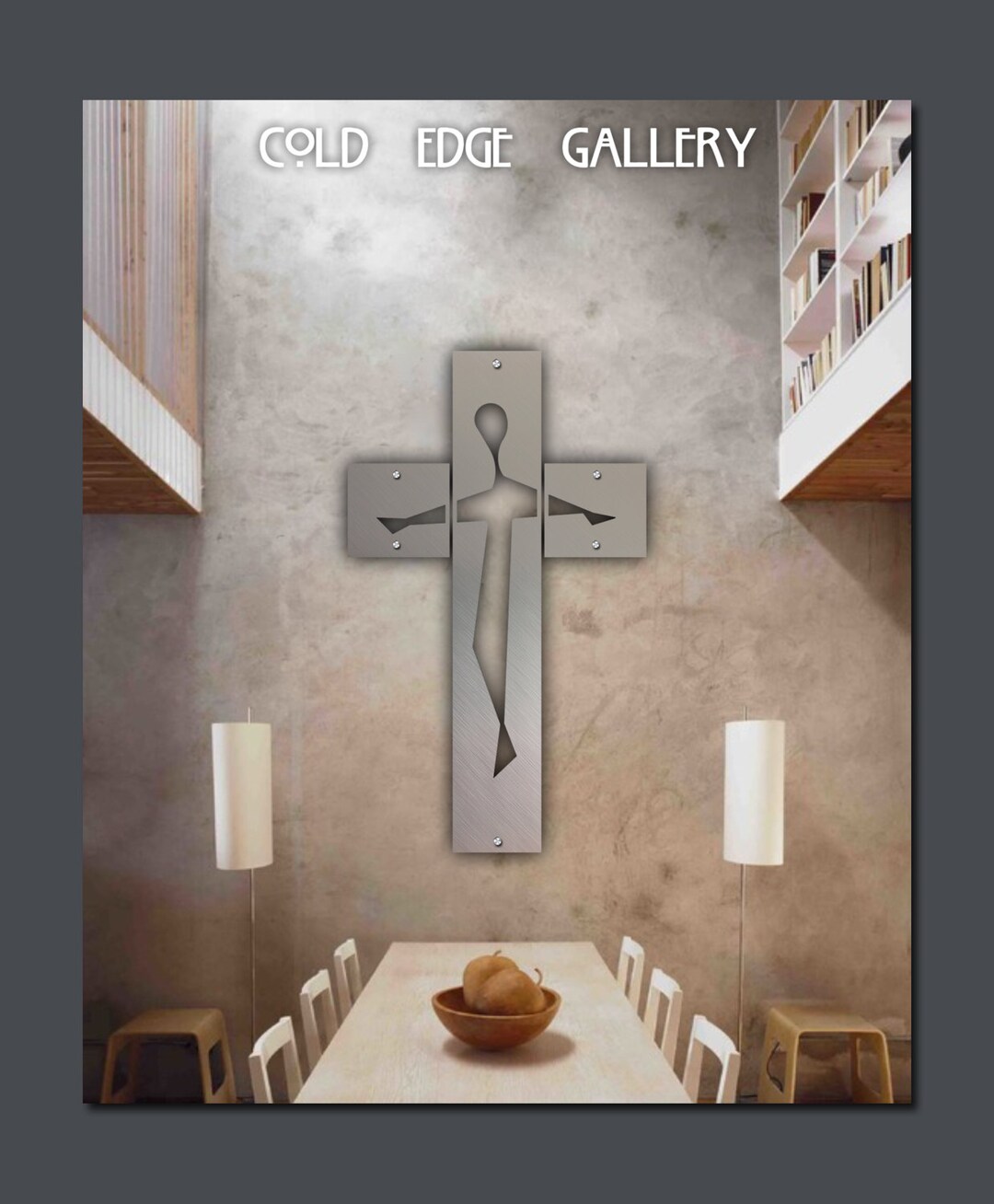 Contemporary Crucifix, 5' or 6', Cross, Large Cross, Religous Art ...