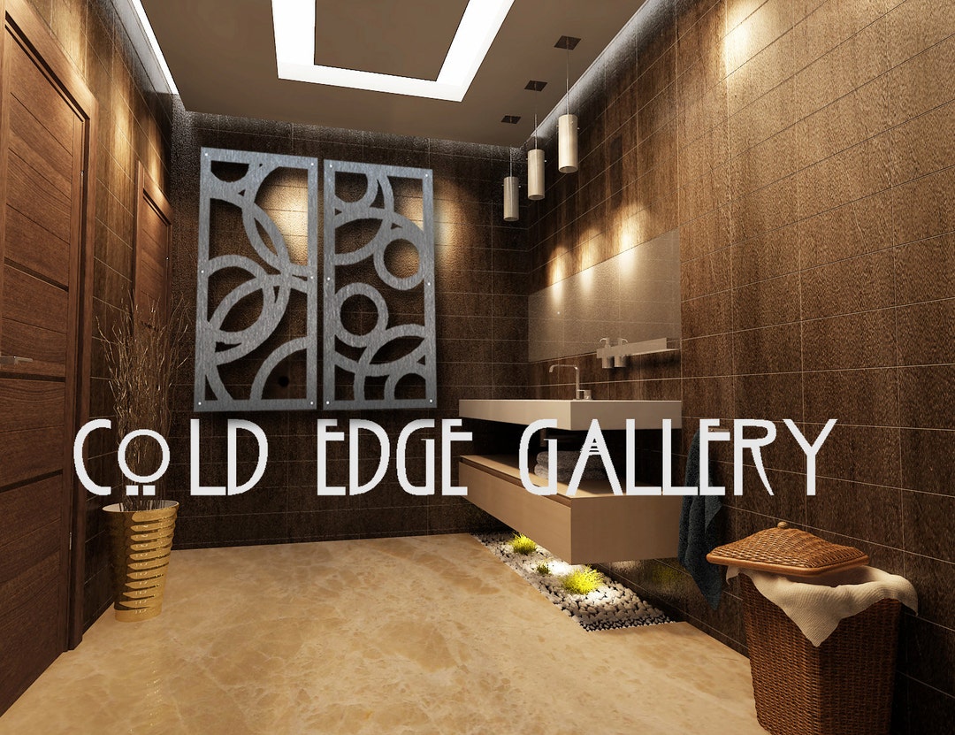 Home Decor Art, Abstract, Outdoors, Corporate, Brushed Aluminum ...