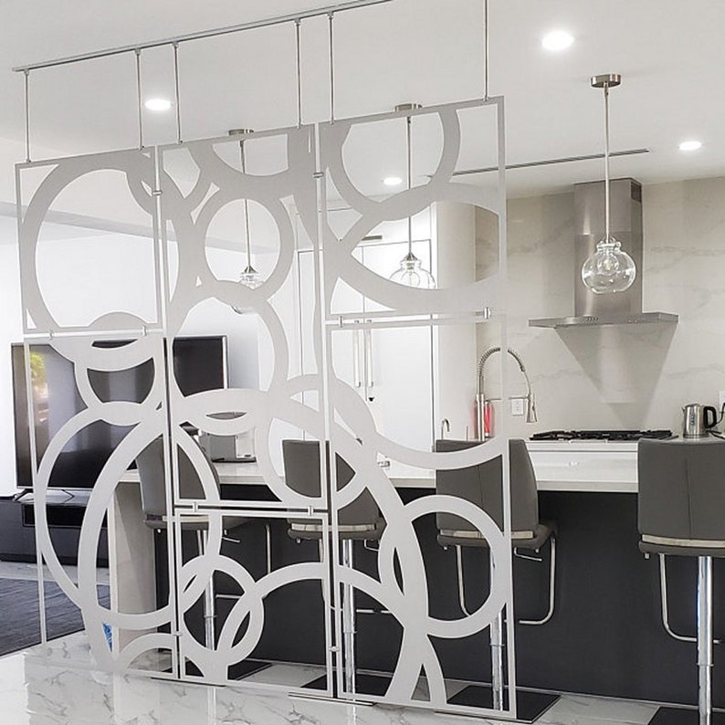Artistic Room Divider Metal Hanging Art Screens Partitions - Etsy