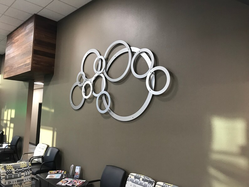 Corporate Art, Large Metal Wall Art, Cold Edge Gallery, Unchained Halo ...