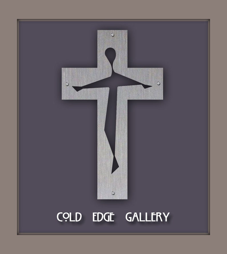 Contemporary Crucifix Cross Large Cross Religous Art | Etsy