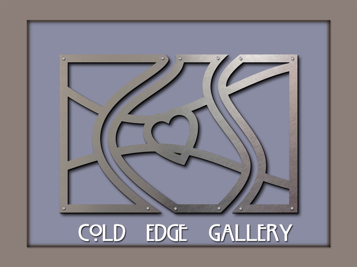 Medical Wall Art Cardio Office Art Metal Wall Art | Etsy