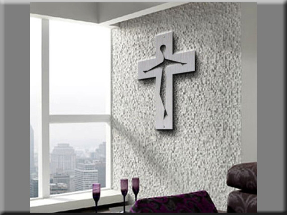 Contemporary Crucifix Cross Large Cross Religous Art | Etsy