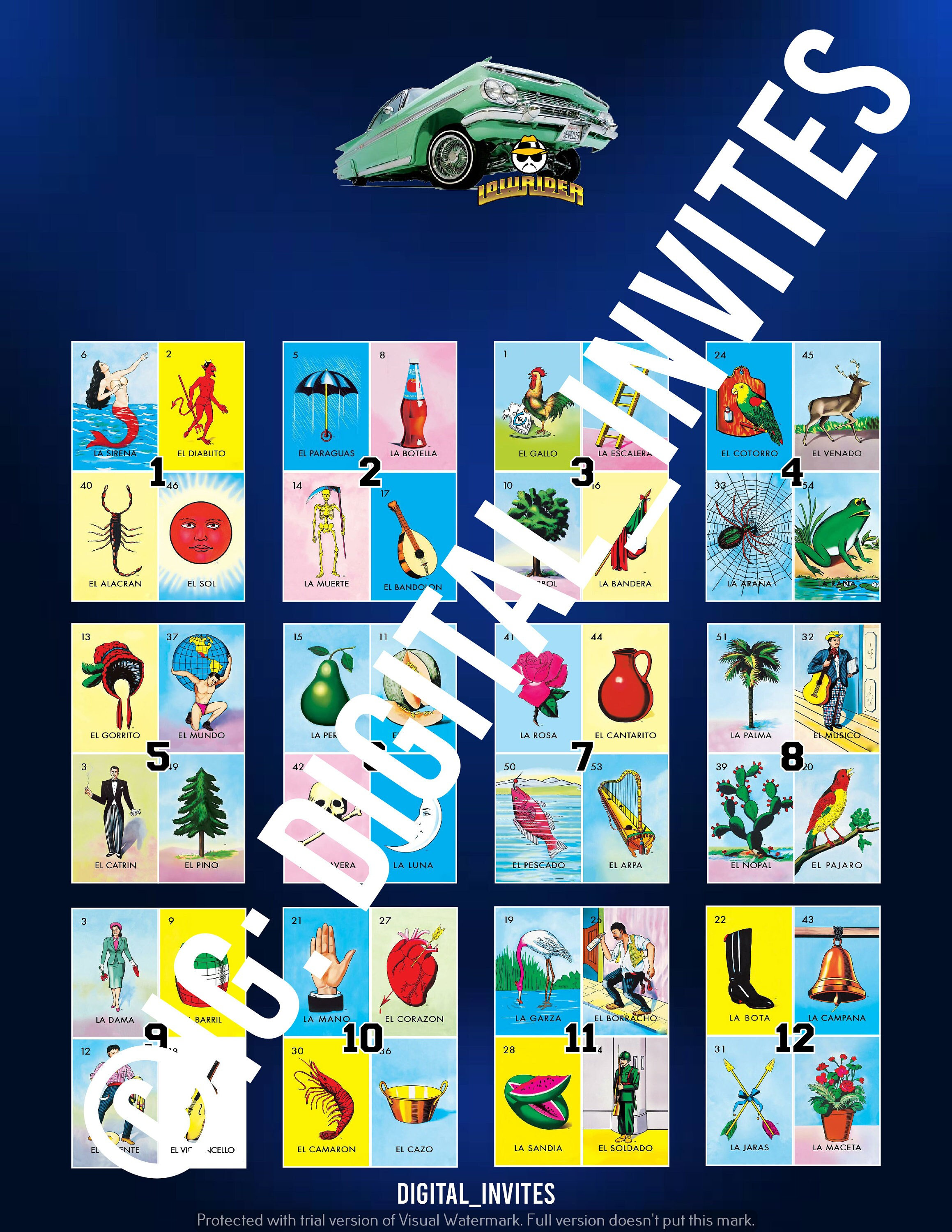 Loteria Board, Loteria, Loteria Tabla, Loteria Boards, Tablas De ...