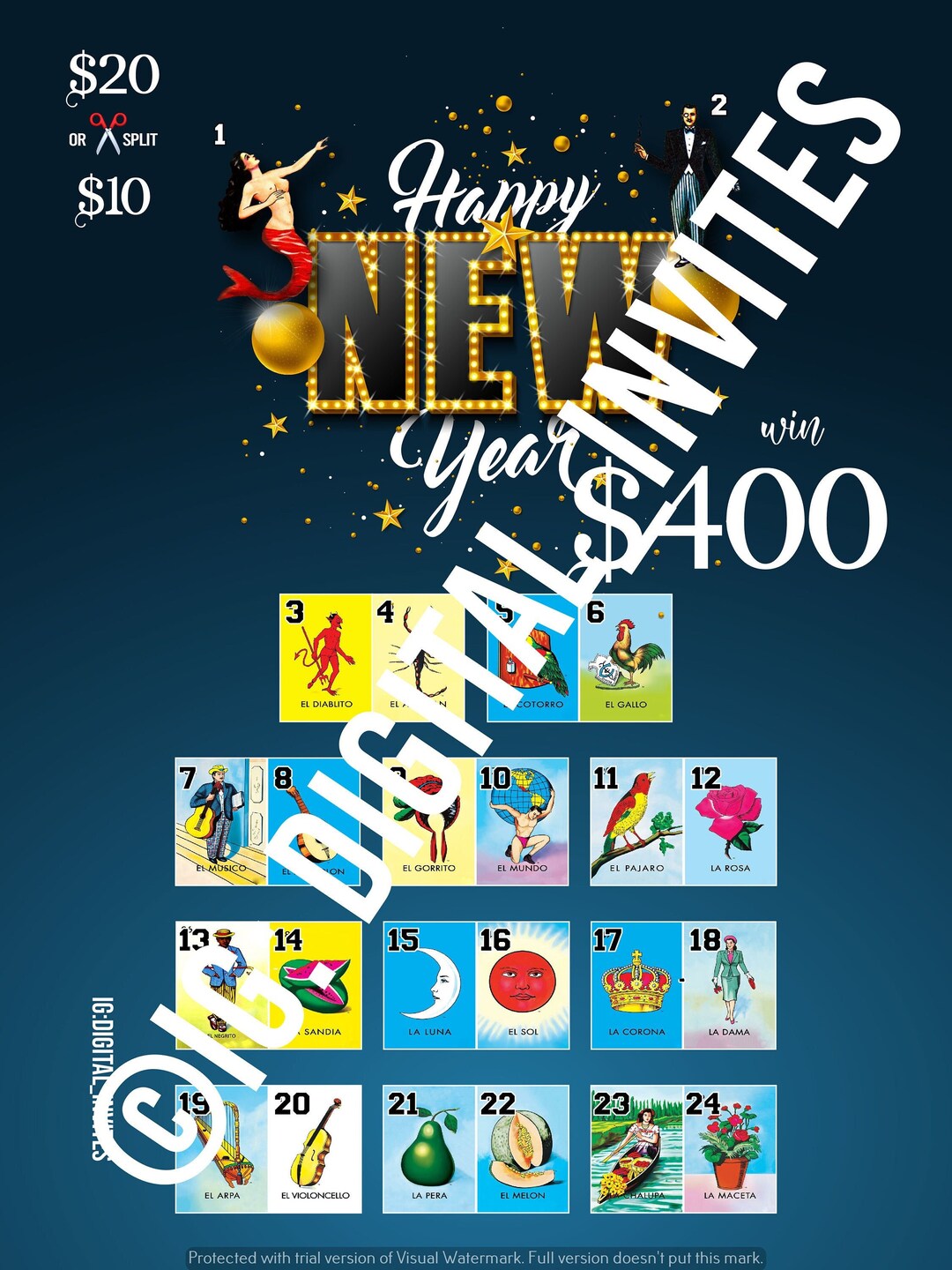 Loteria Boards, Loteria Board - Etsy