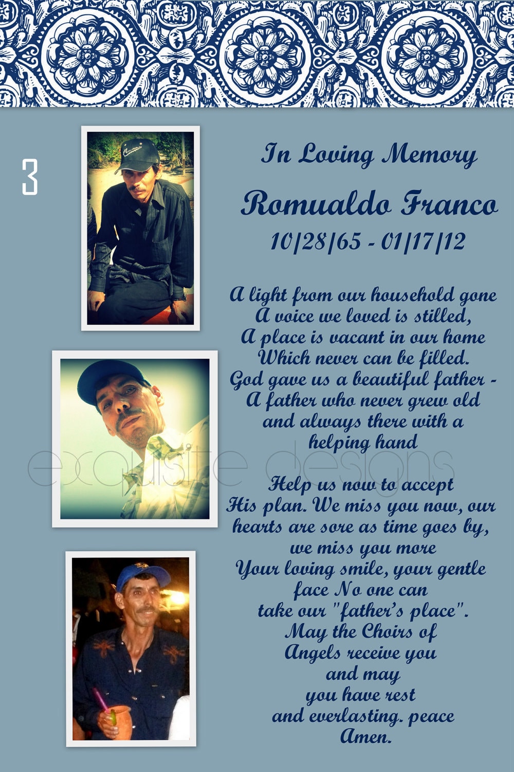 Funeral Cards/ Memorial Cards - Etsy