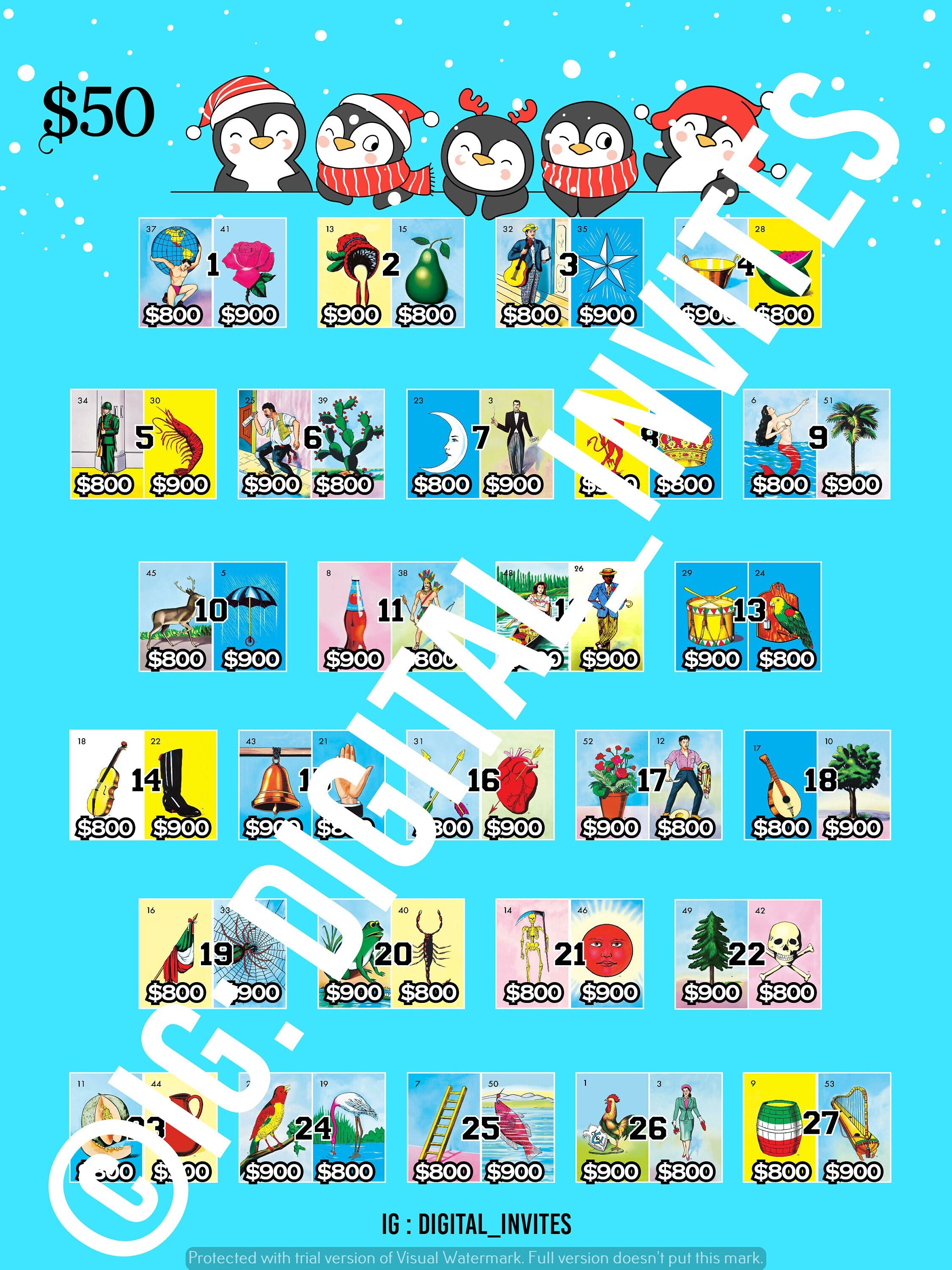 Loteria Board, Loteria, Loteria Tabla, Loteria Boards, Tablas De ...