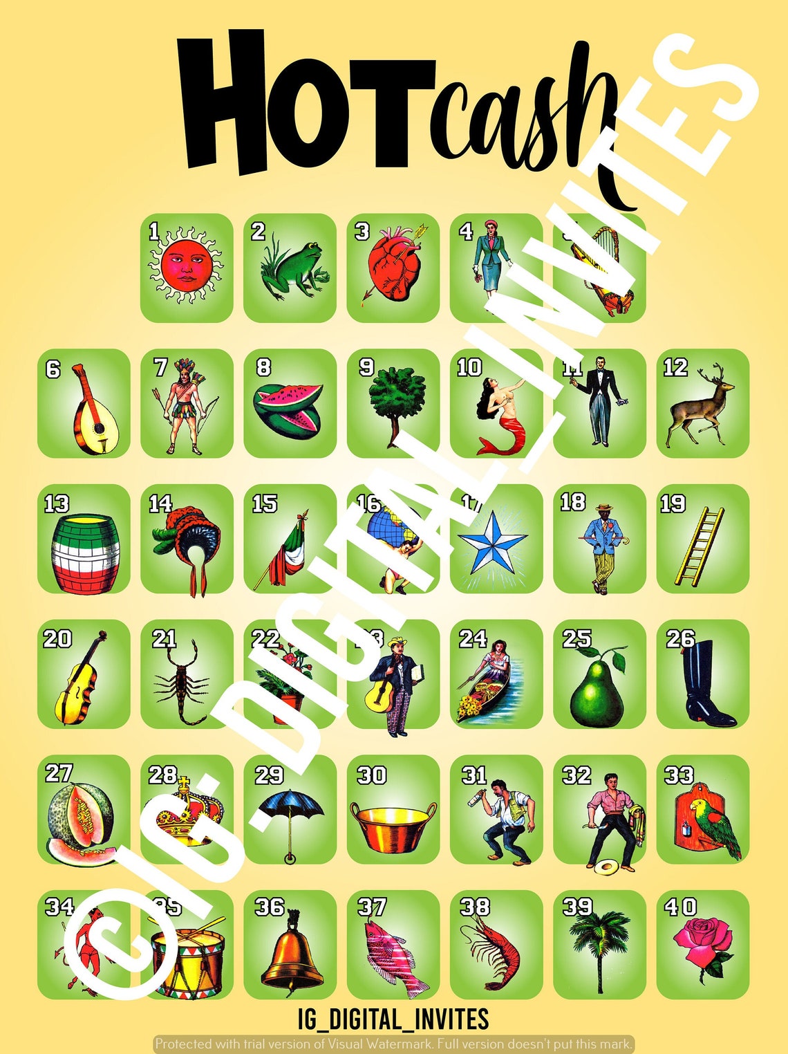 Loteria Board, Loteria, Loteria Tabla, Loteria Boards, Tablas De ...