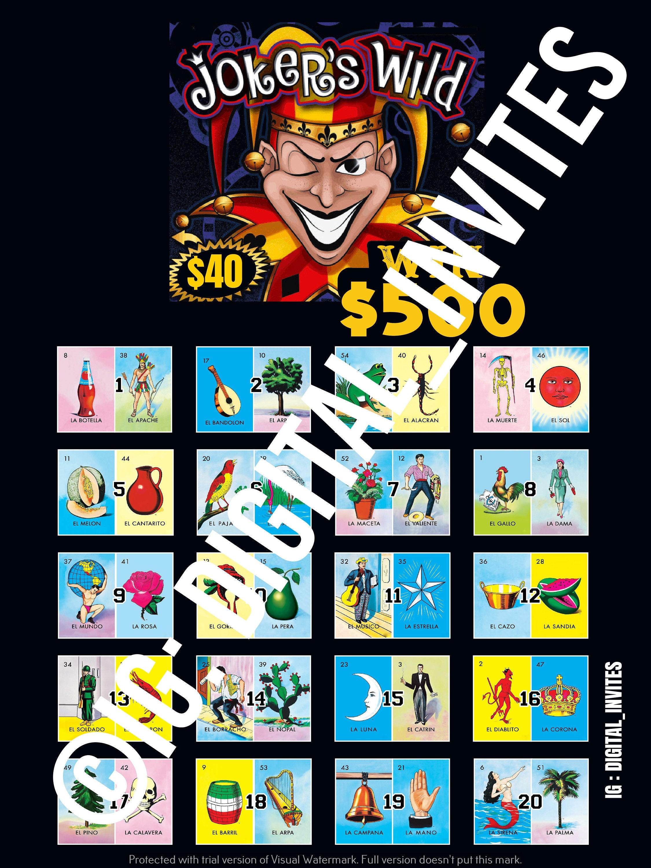 Loteria Board, Loteria, Loteria Tabla, Loteria Boards, Tablas De ...