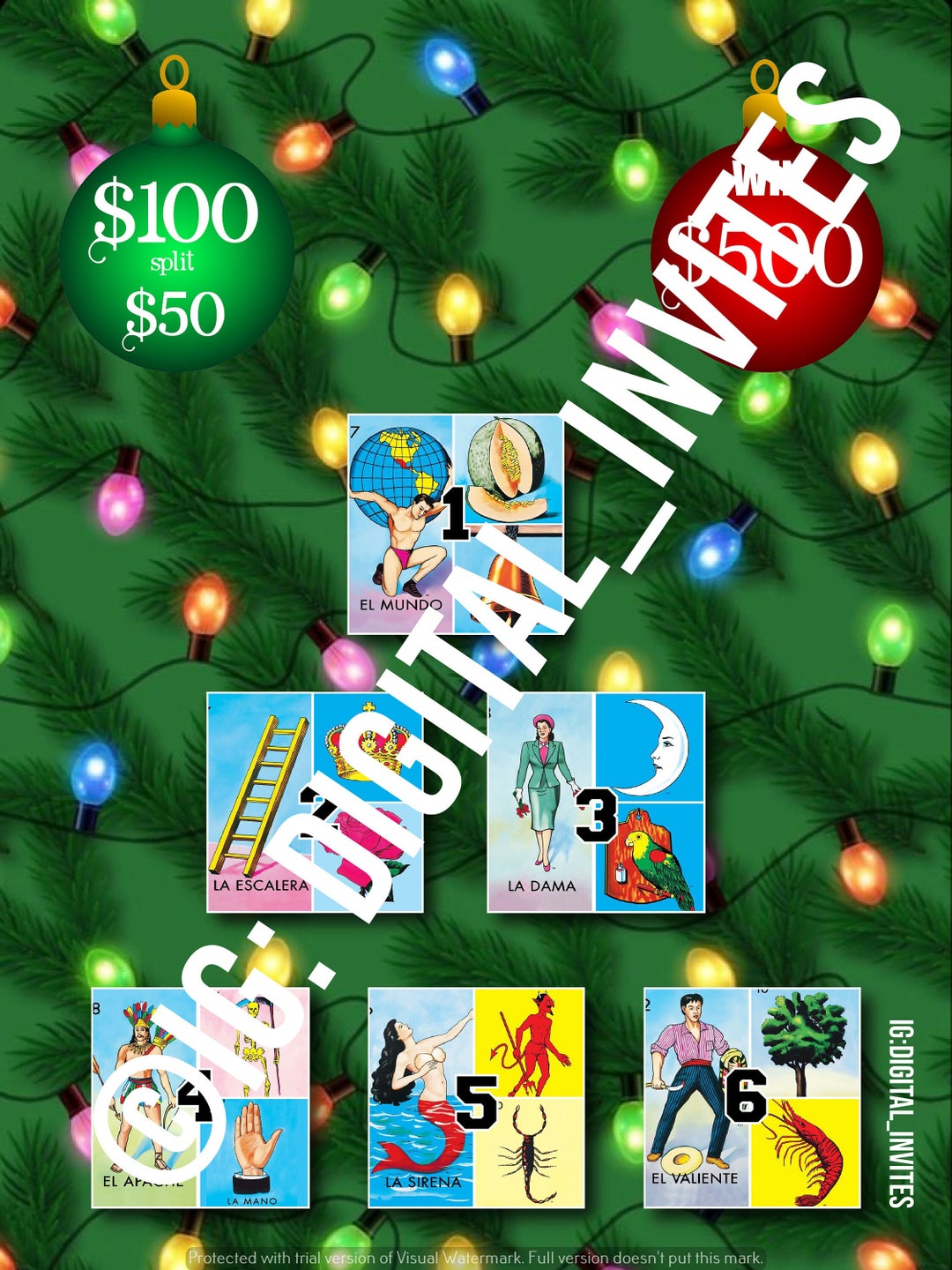 Loteria Boards, Loteria Board - Etsy