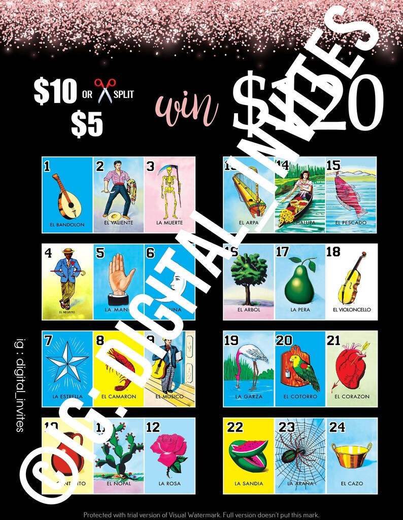 Loteria Board, Number Wheel, Bingo - Etsy