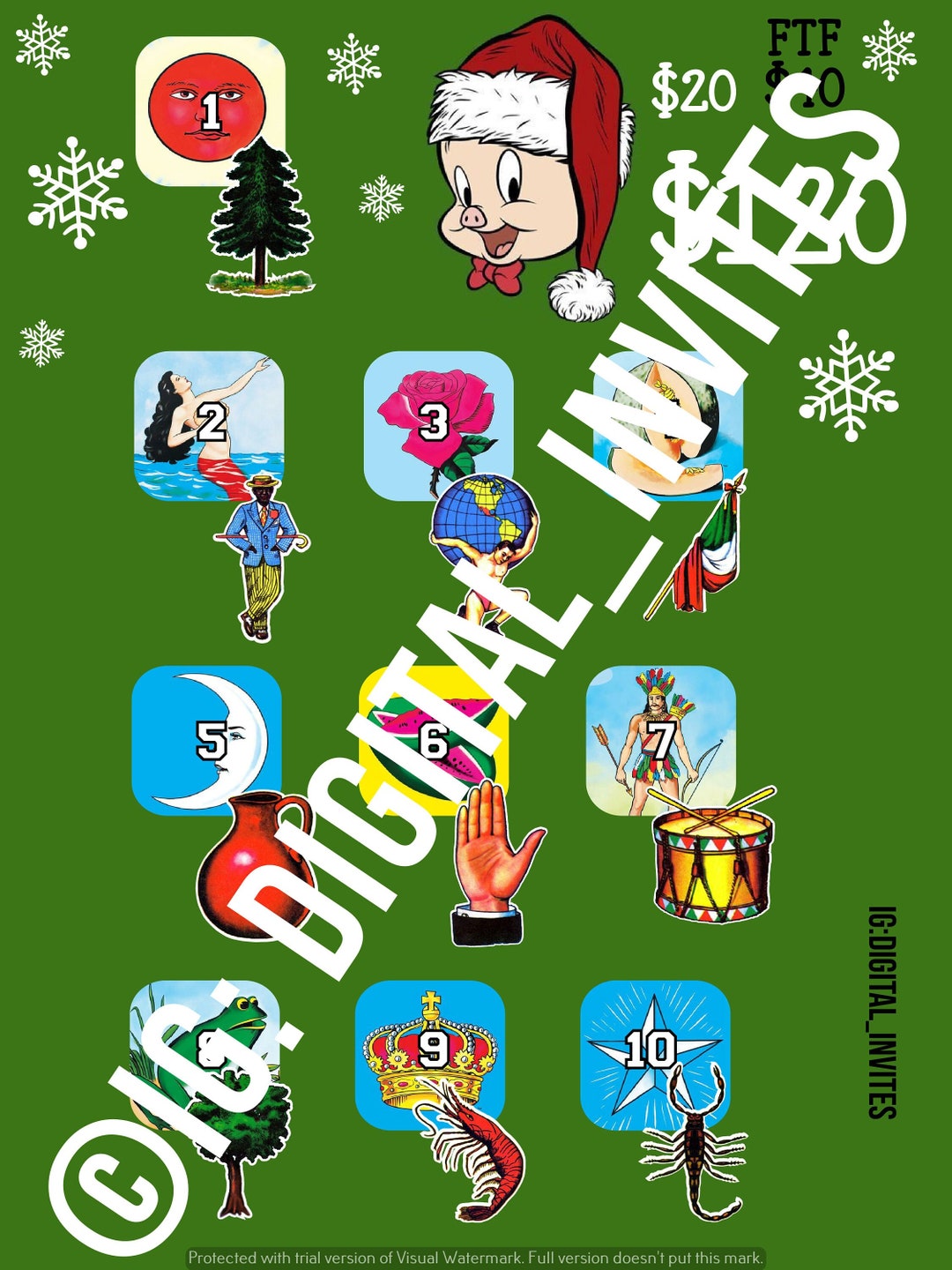 Loteria Board, Loteria, Loteria Tabla, Loteria Boards, Tablas De ...