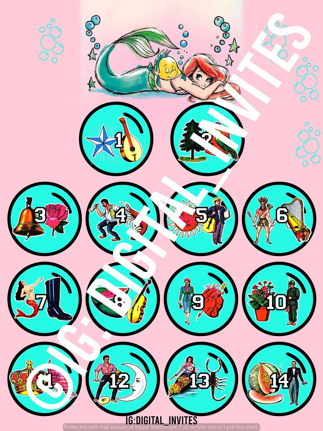 Loteria Board, Loteria, Loteria Tabla, Loteria Boards, Tablas De ...