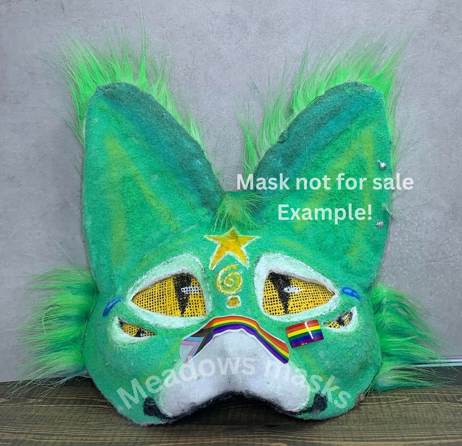 Cat Mask Commissions/custom Mask READ DESC - Etsy
