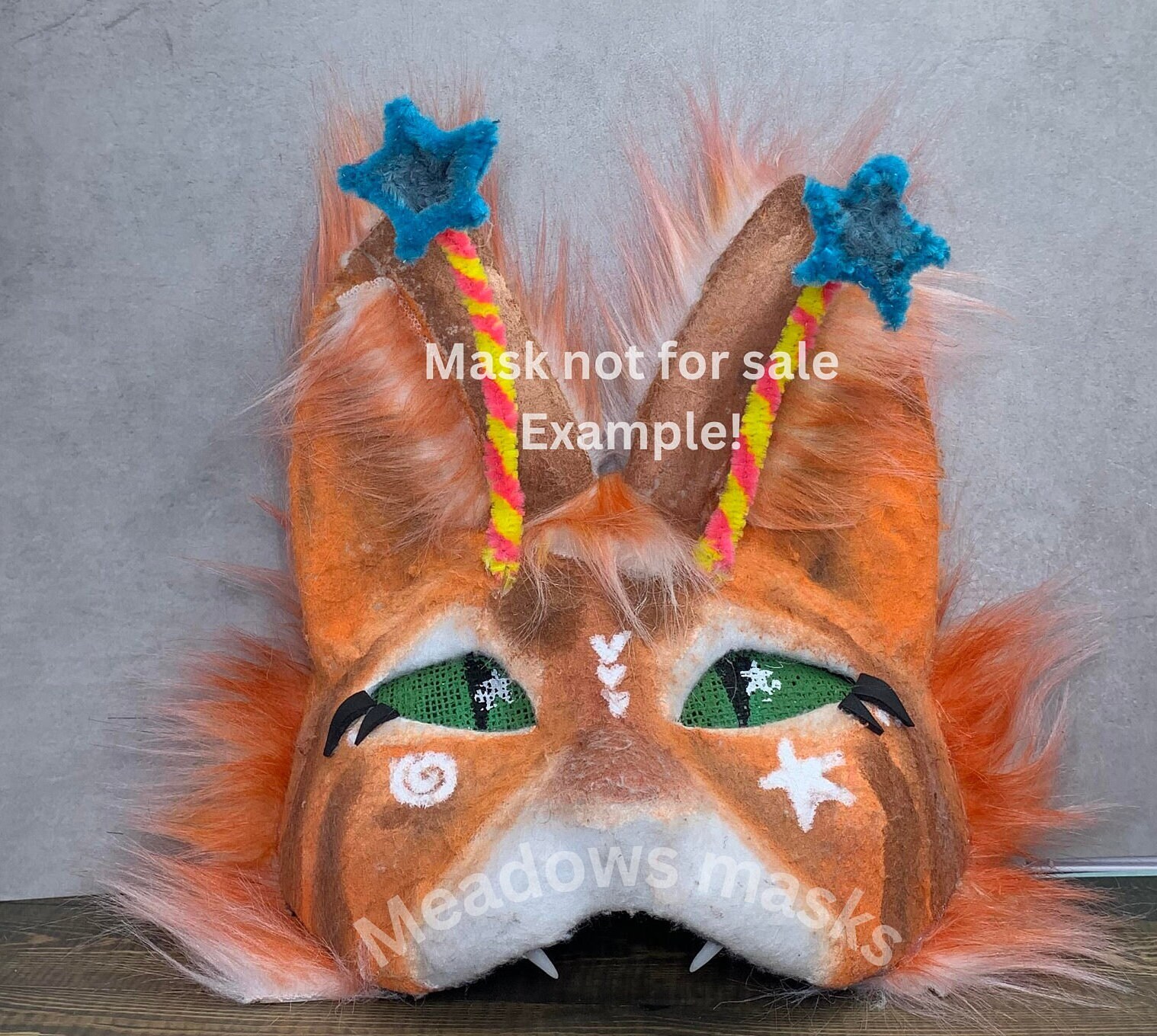 Cat Mask Commissions/custom Mask READ DESC - Etsy