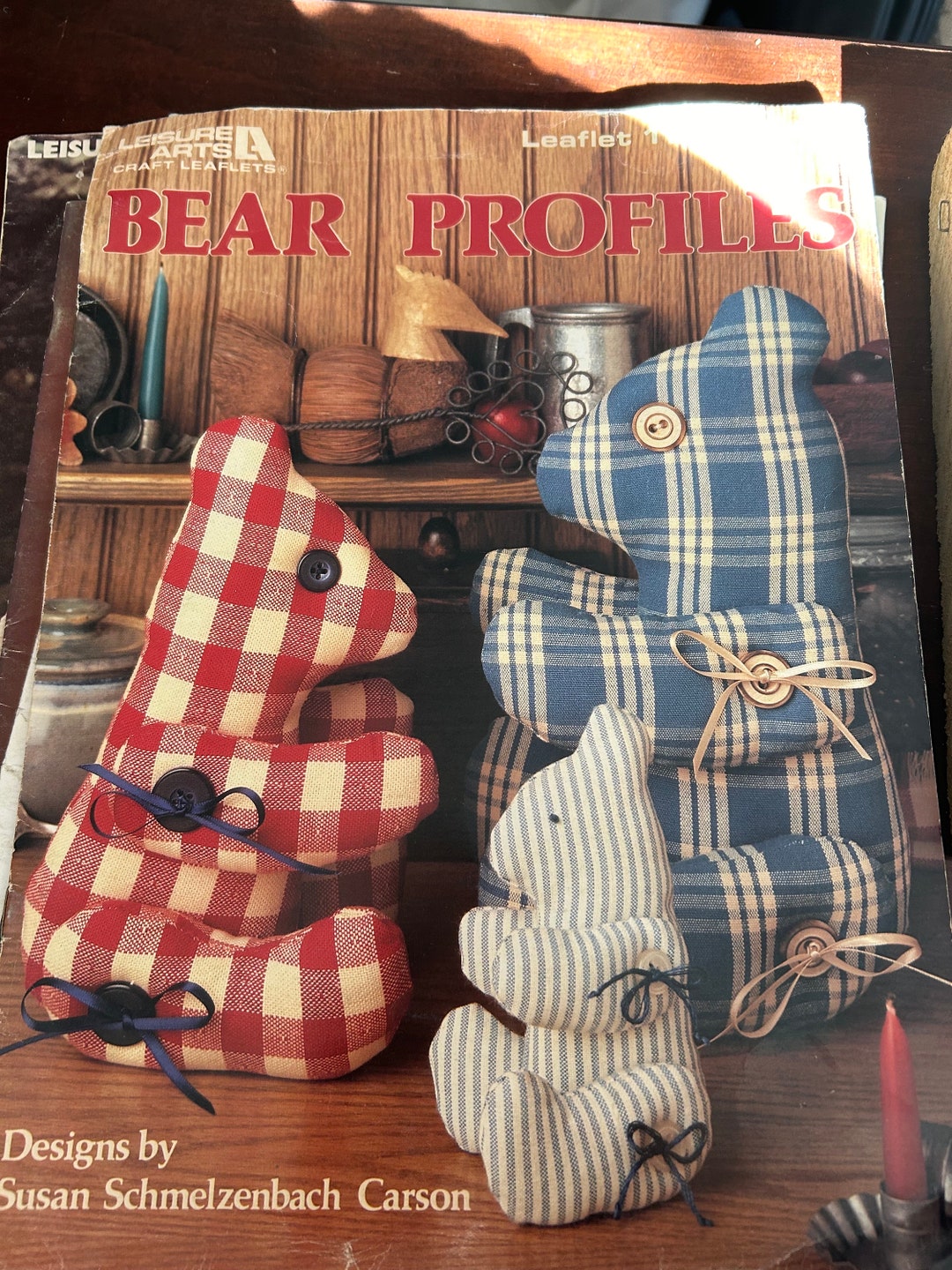 Leisure Art Crafts Bear Pals Plush Toys, Vintage Sewing Toy Patterns ...