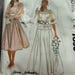 Vintage 1982 Wedding Dress Sewing Pattern: Mccall 7893 Size 10 (PDF ...