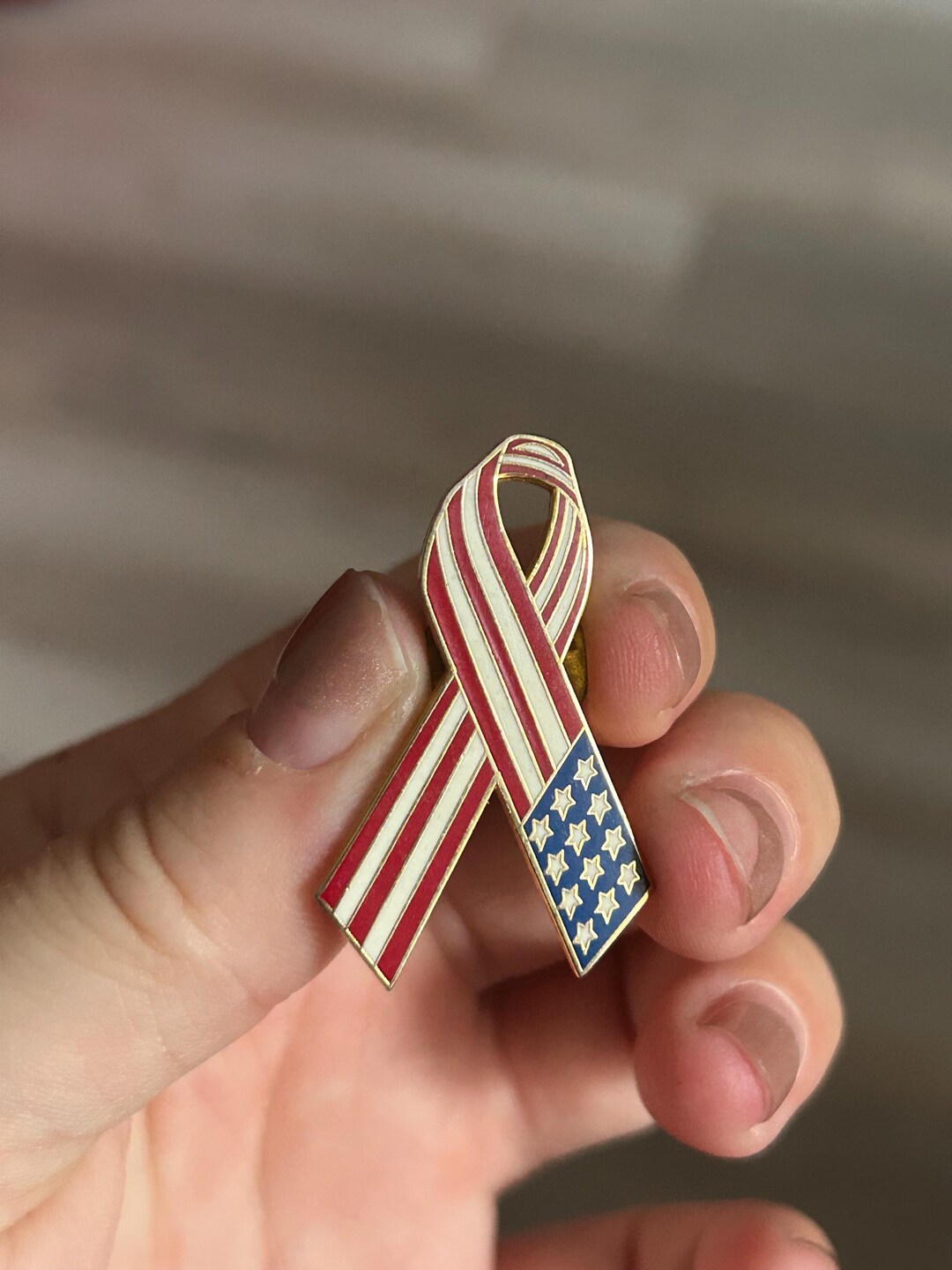 American Flag Pin, Independence Day Gift, Gift for Him, Military Hat ...